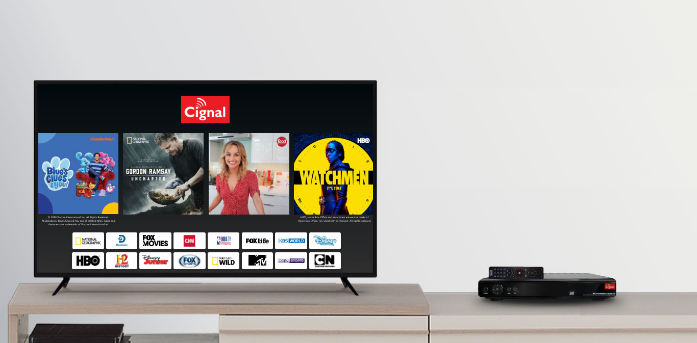 Cignal Plans | PLDT HOME